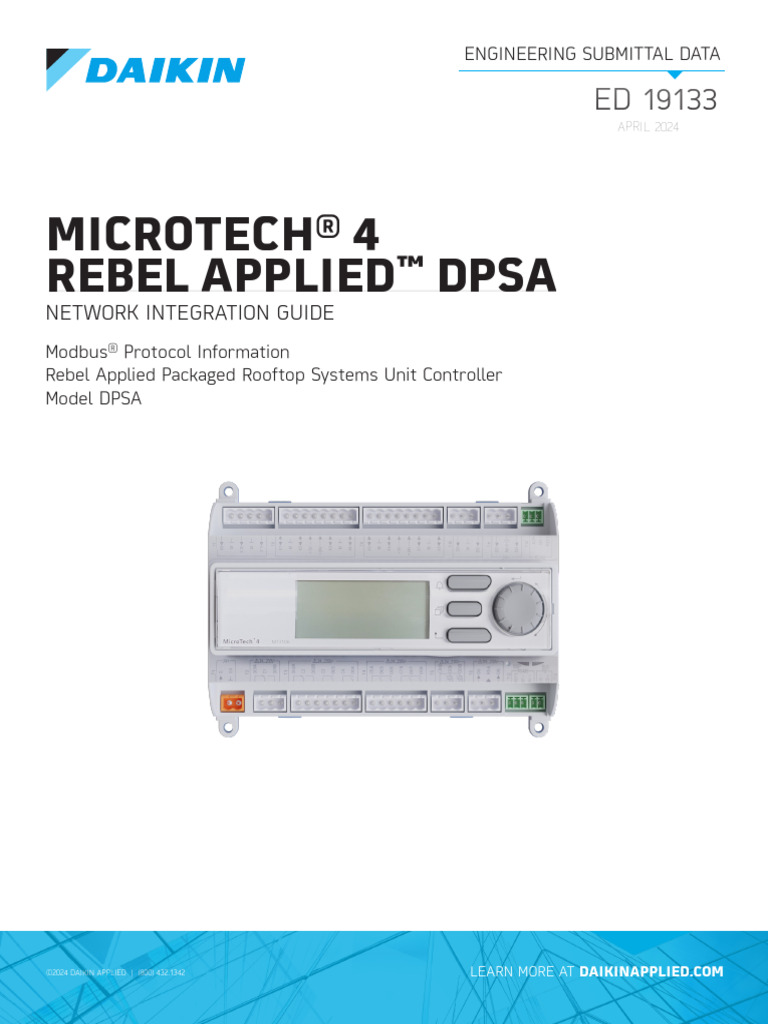 MICROTECH4_DAIKIN_MAP | PDF | Server (Computing) | Computer Engineering