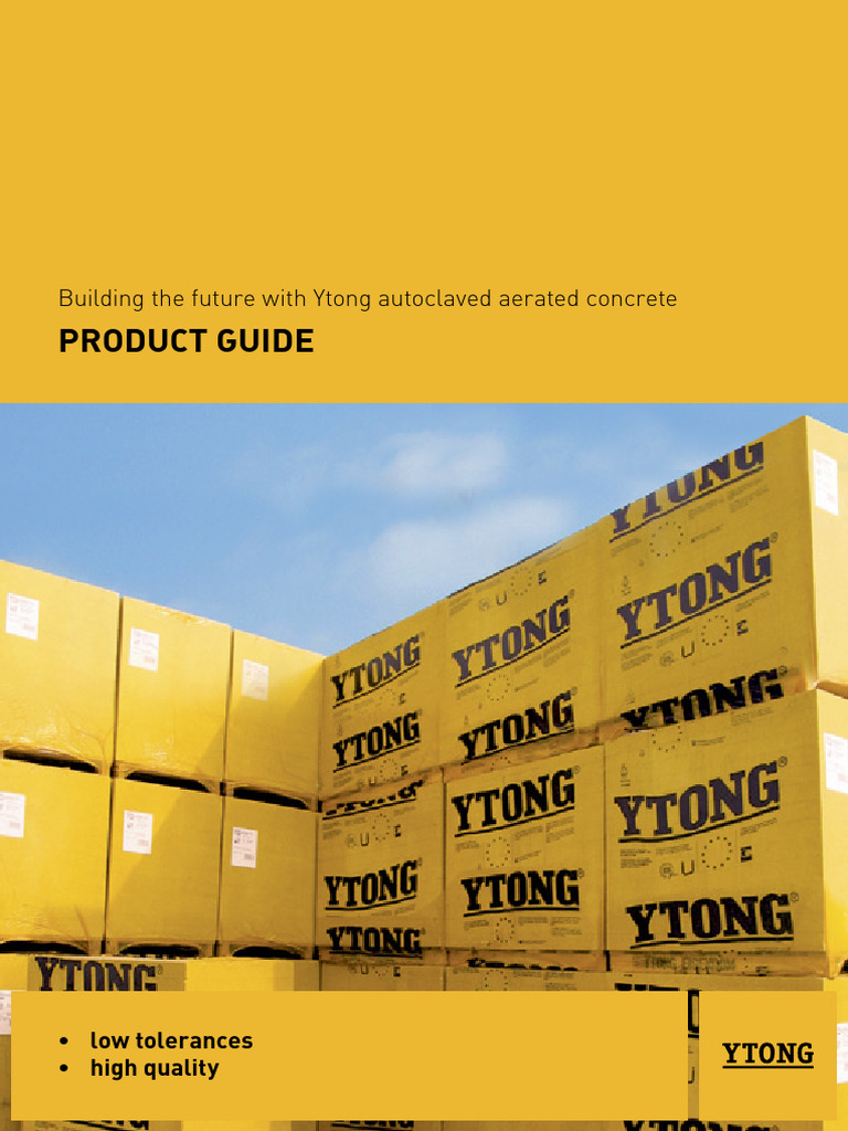 Xella Ytong (February 2011) | PDF | Building Materials | Building Technology