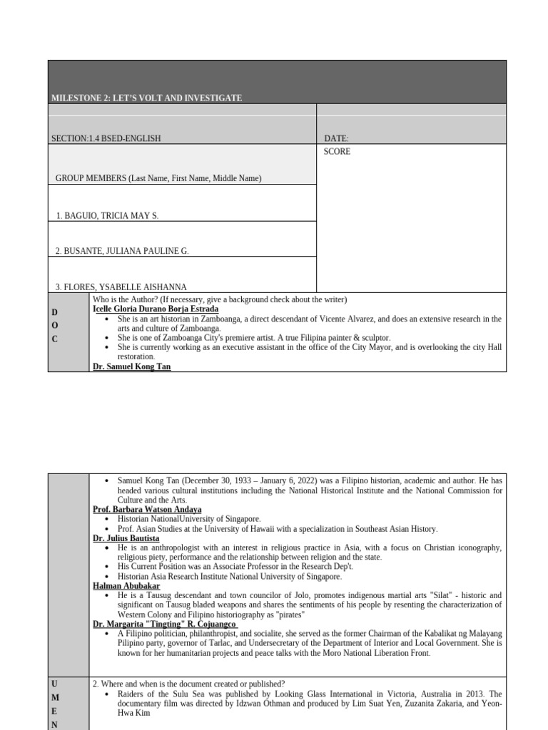 GROUP7(MILESTONE2) | PDF | Philippines
