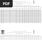 Exam Results List Excel Table | PDF