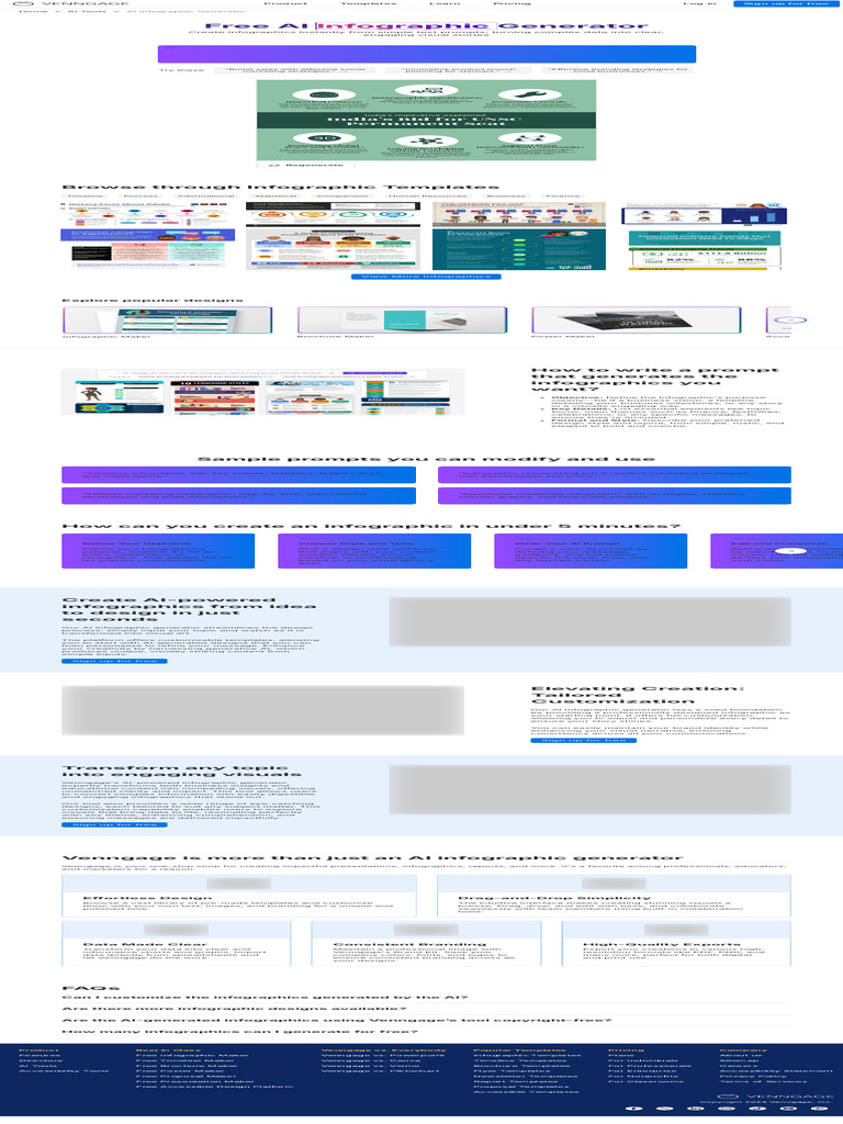 Free Ai Infographic Generator Make Infographic In Seconds Pdf
