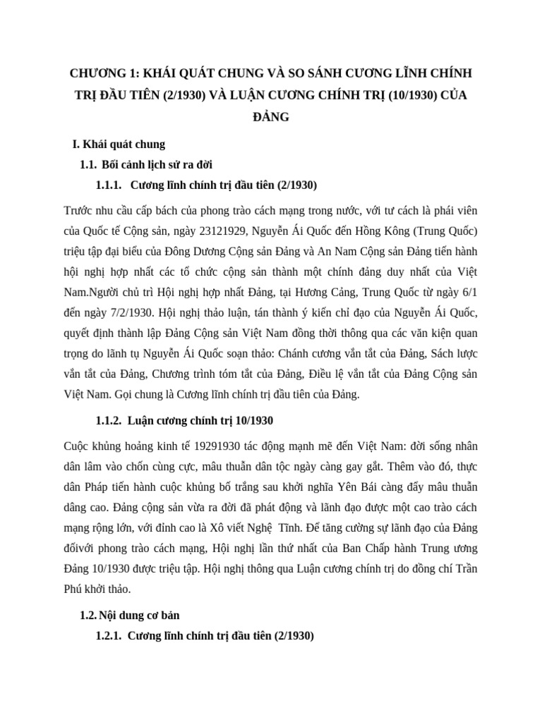 Chương 1 LSD | PDF
