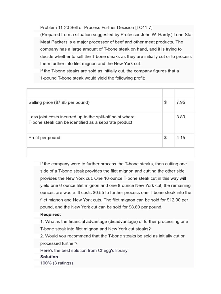 Latihan Soal Akuntansi Manajemen | PDF | Steak | Business Economics