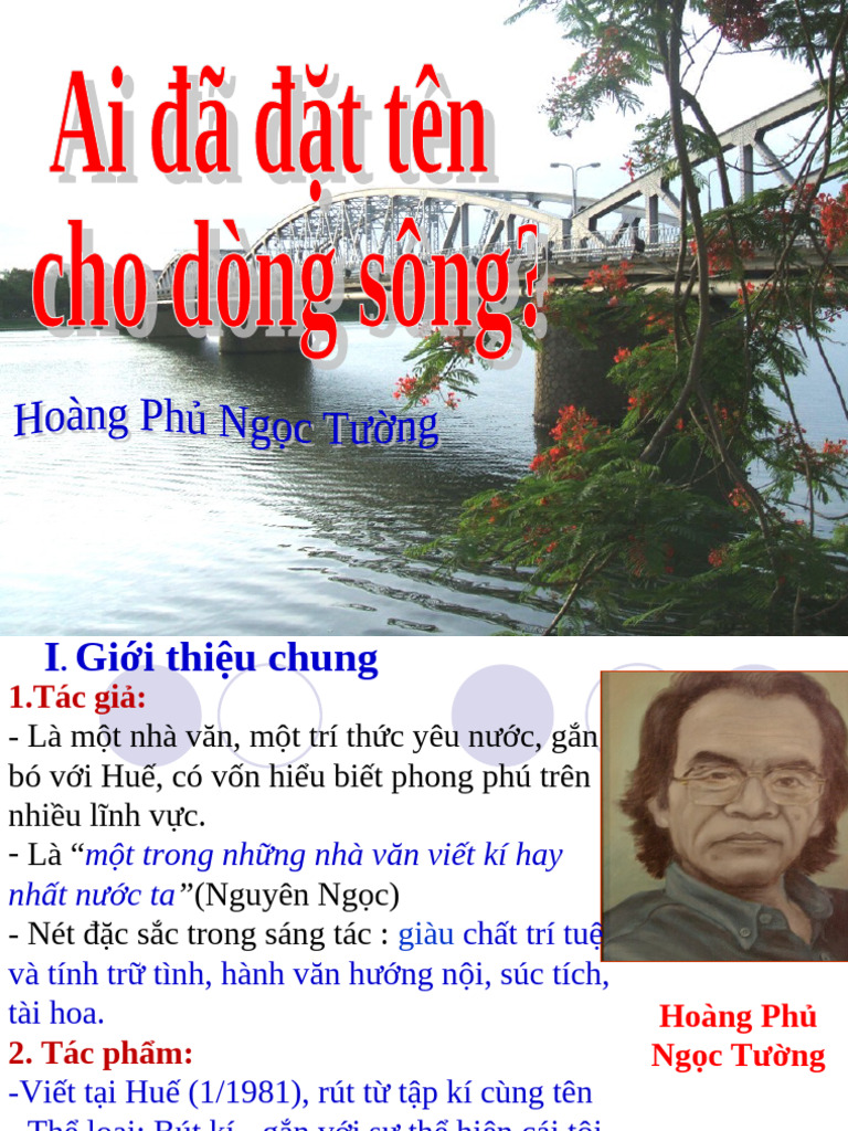 AI DA DAT TEN CHO DONG SONG-hongnbk | PDF