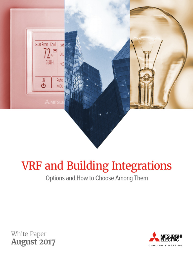 VRF and Building Integrations Options and How To Choose Among Them | PDF