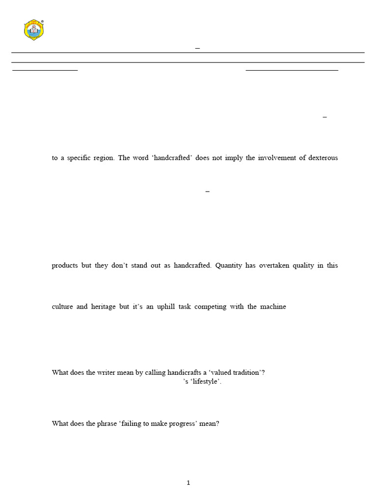 Class Vii Ut-II English Set-A Qp | PDF | Linguistic Morphology | Linguistics