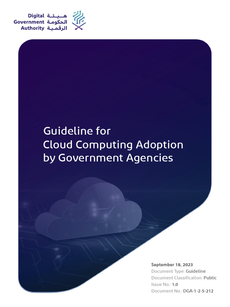 Cloud Computing Guide for Government | PDF | Cloud Computing | Software As A Service