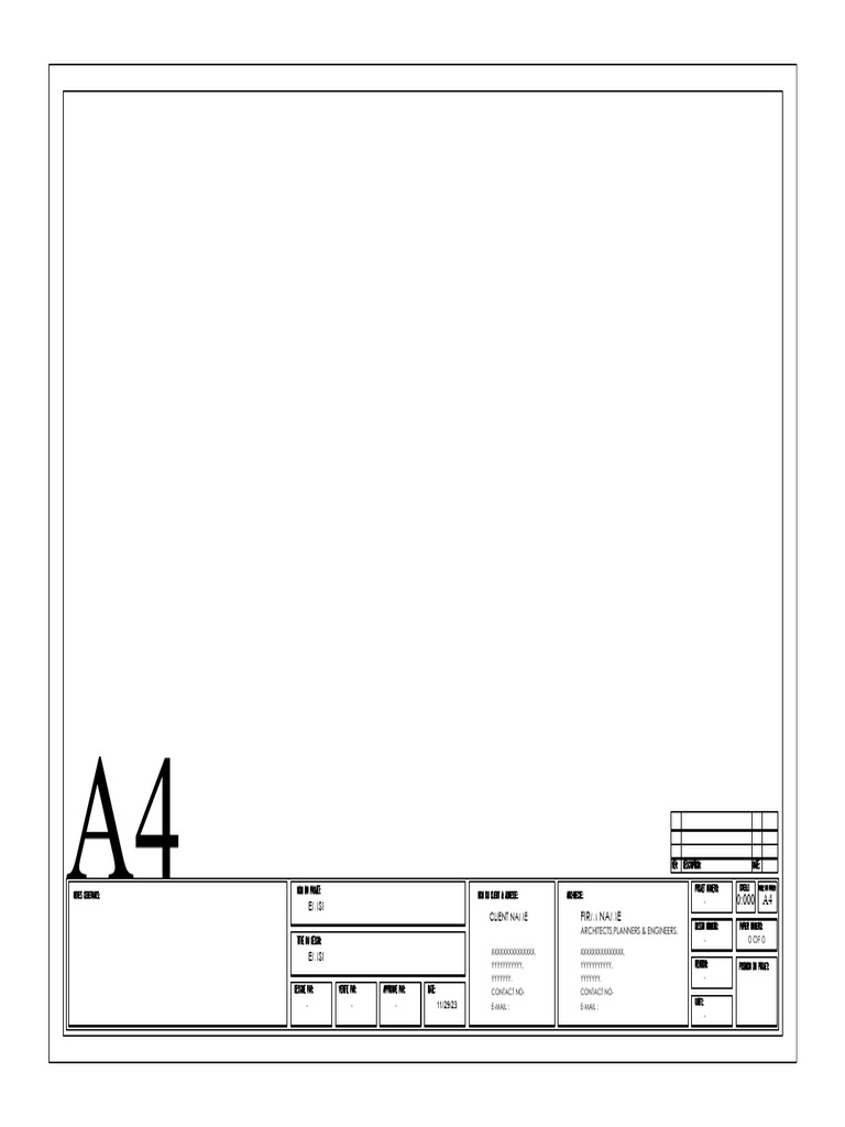 Cartouche A4-Présentation1 | PDF