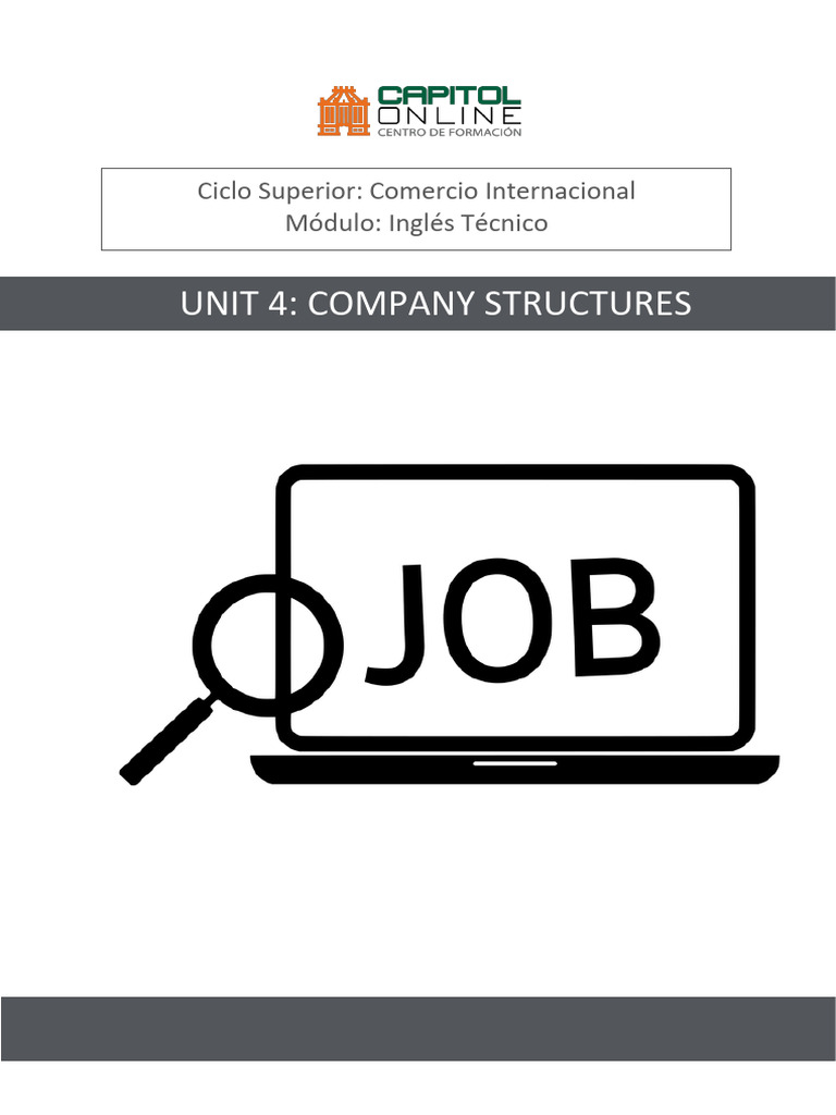Unit 1 Company Structures Ci Theory | PDF | Agenda (Meeting) | Business