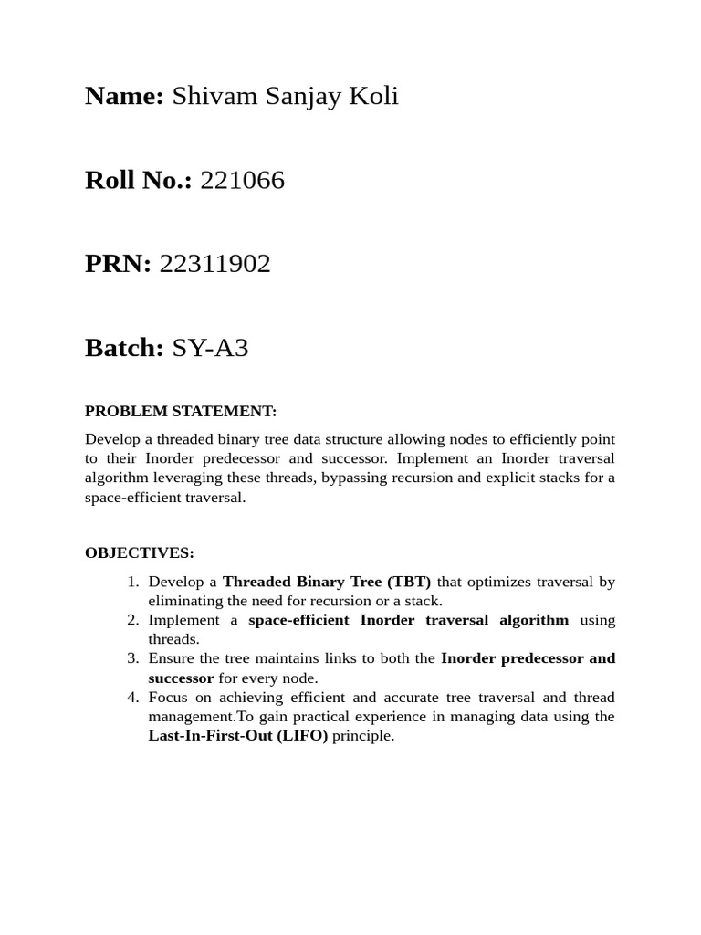 ADS Assignment-5 | PDF | Computing | Algorithms And Data Structures