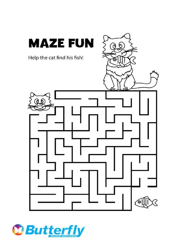 Butterfly Parent24 Activity Page Puzzles 1 | PDF