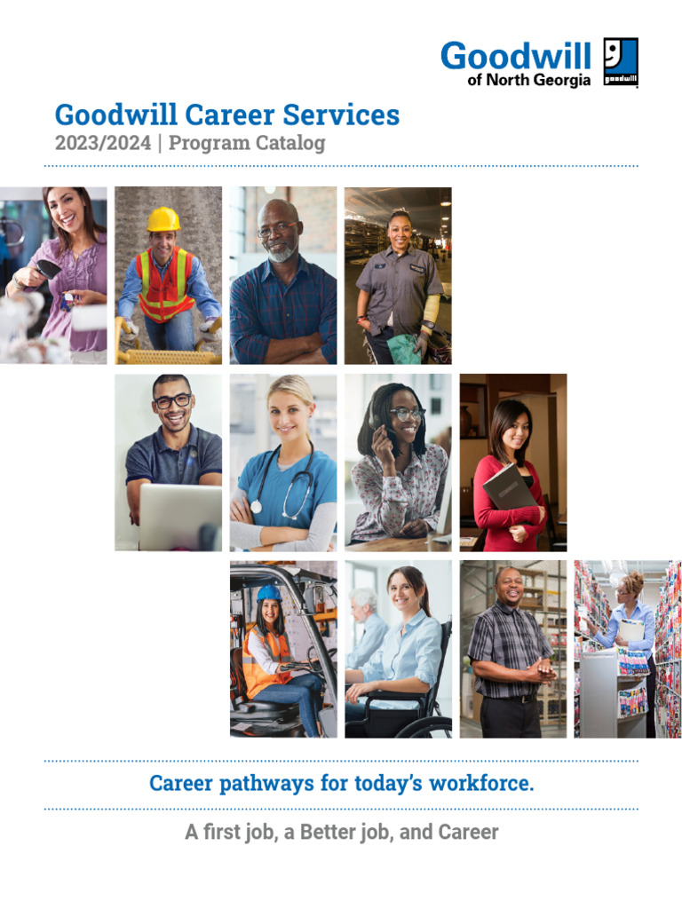 Goodwill Career Services Overview 2023/2024 | PDF