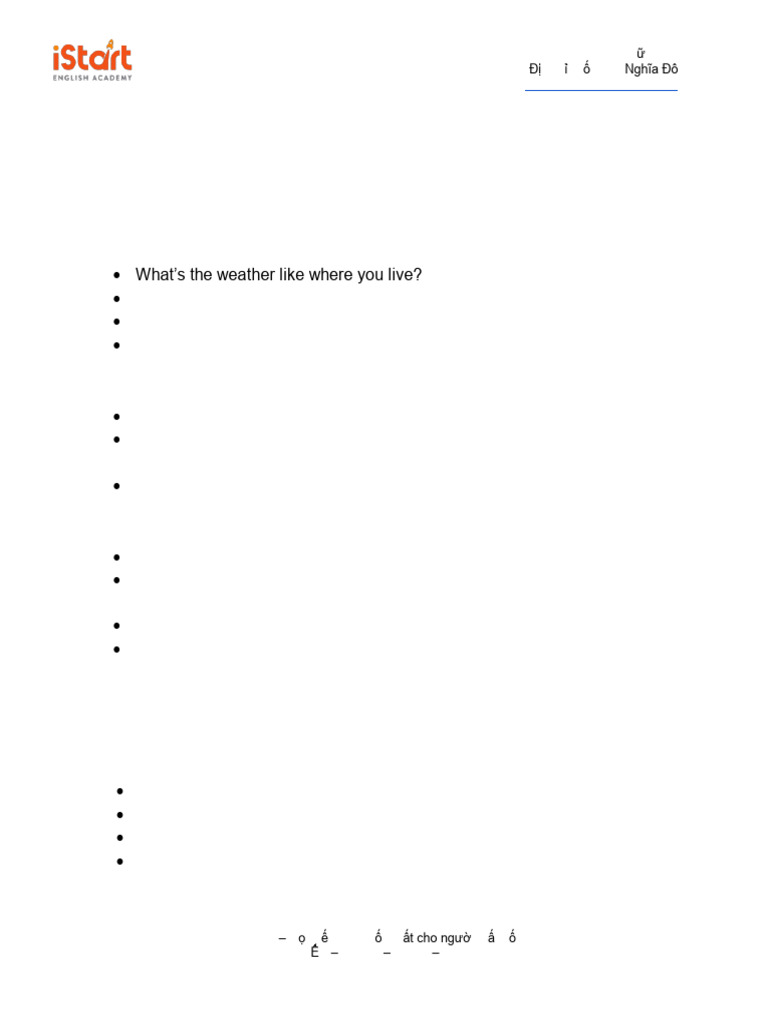 B1 Speaking Test 1 | PDF