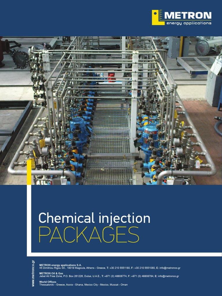 Chemical Injection Solutions | PDF | Pump | Pipe (Fluid Conveyance)