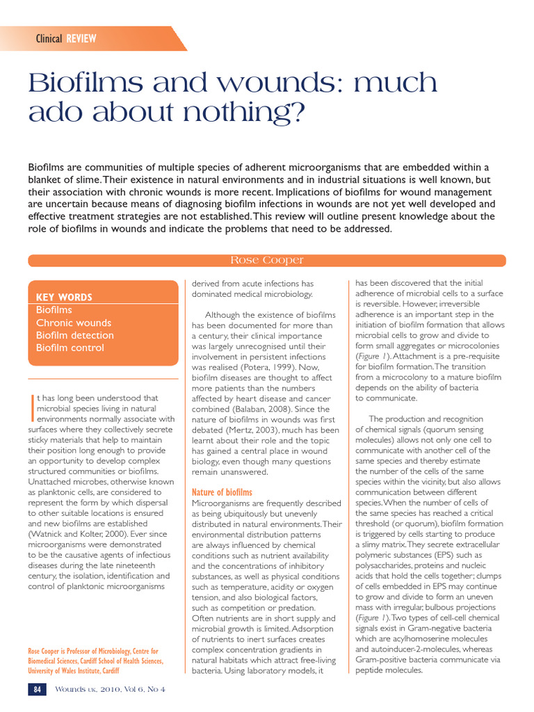 Cooper - Biofilm basics | PDF | Biofilm | Bacteria