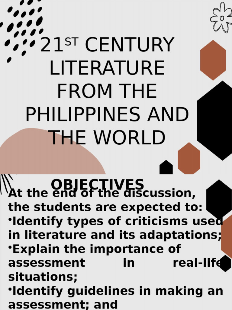 Assessing Literary Adaptations and Criticism | PDF | Rubric (Academic ...