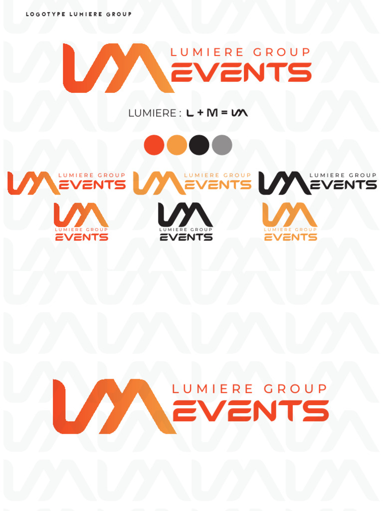 Logo Lumiere Group Event | PDF