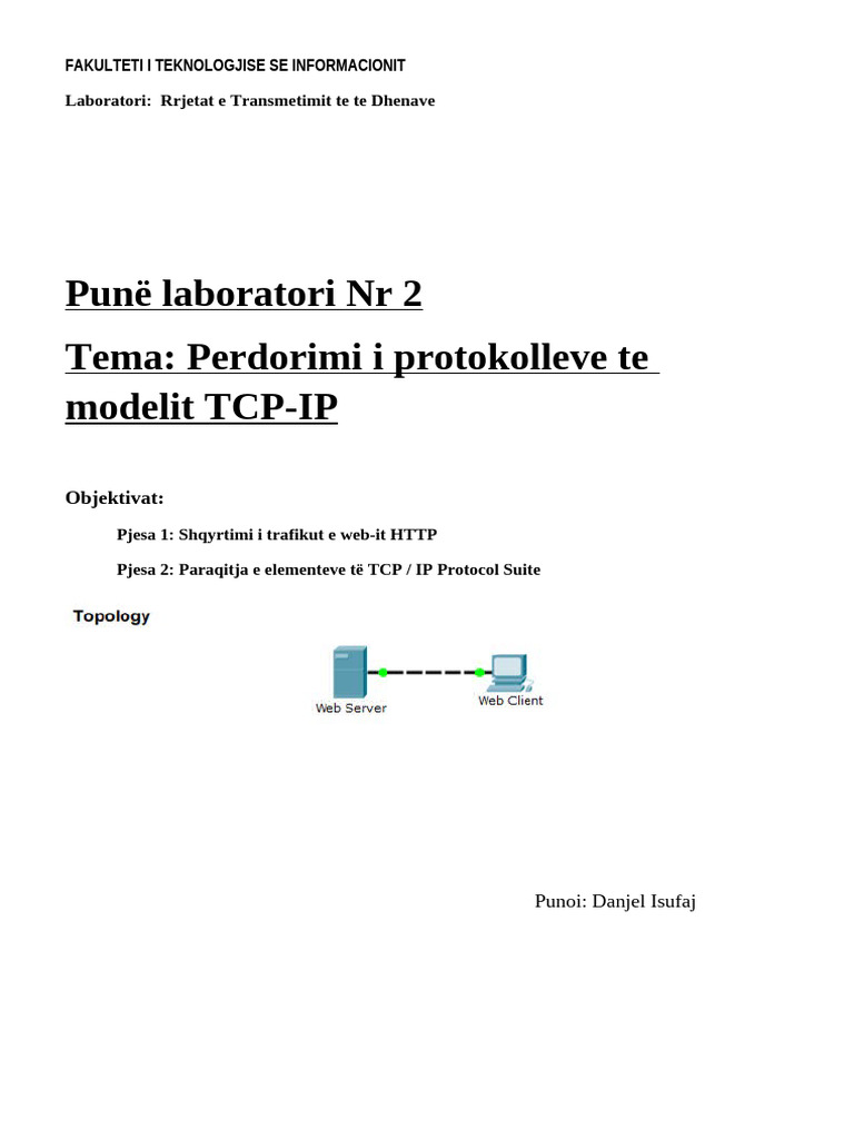 Lab 2 Danjel Isufaj | PDF