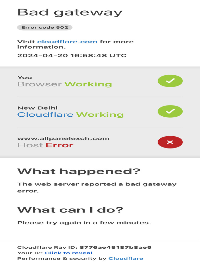 502 Bad Gateway | PDF