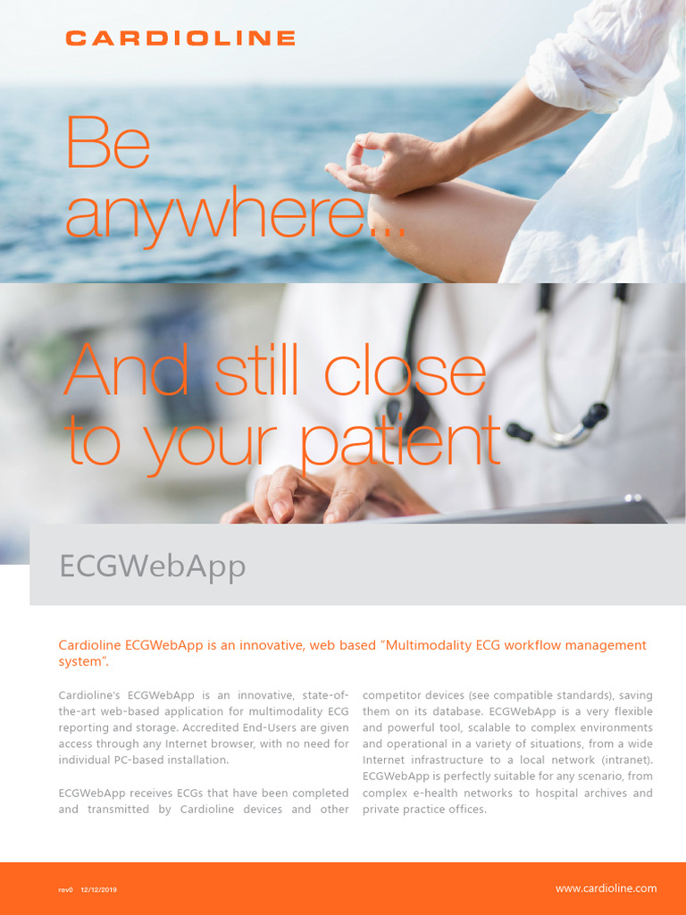 ECG Management for Healthcare Pros | PDF | Myocardial Infarction | Medicine