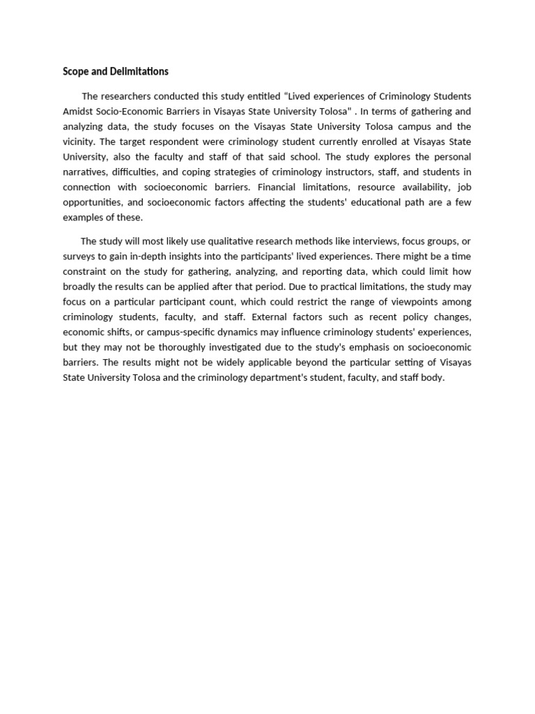 Scope and Delim-WPS Office | PDF