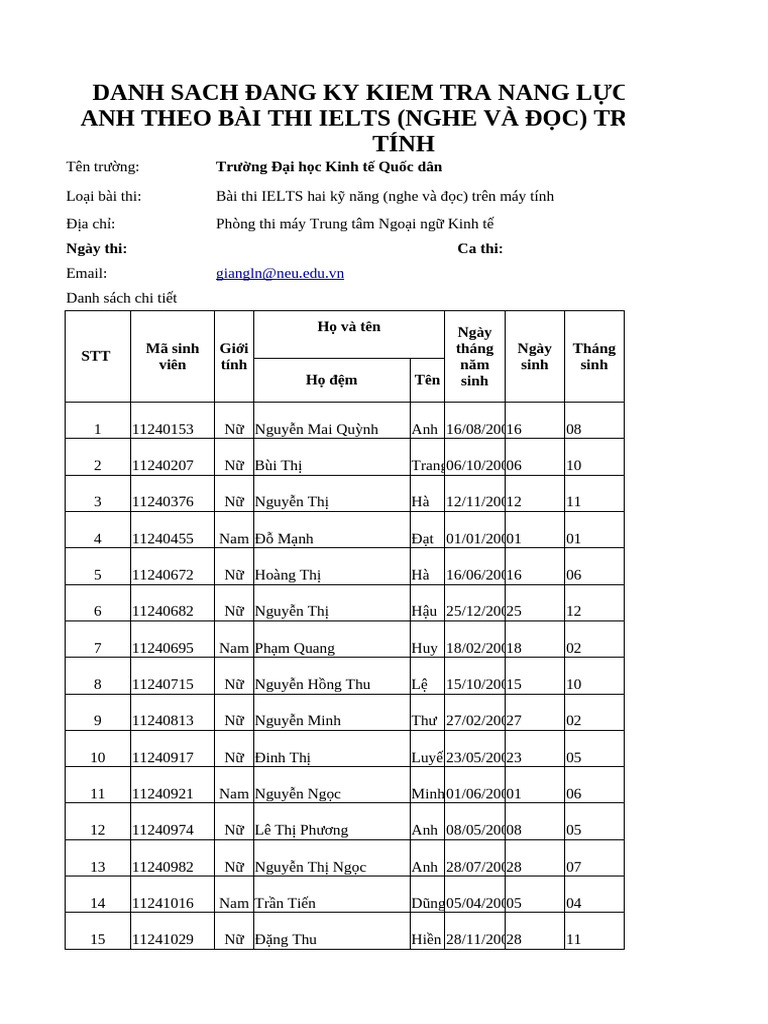 Danh Sach Kiem tra-TADV-K66-2024-Thang09-2024-Lan2-1054sv-update-ver2 TB 0609-sv | PDF