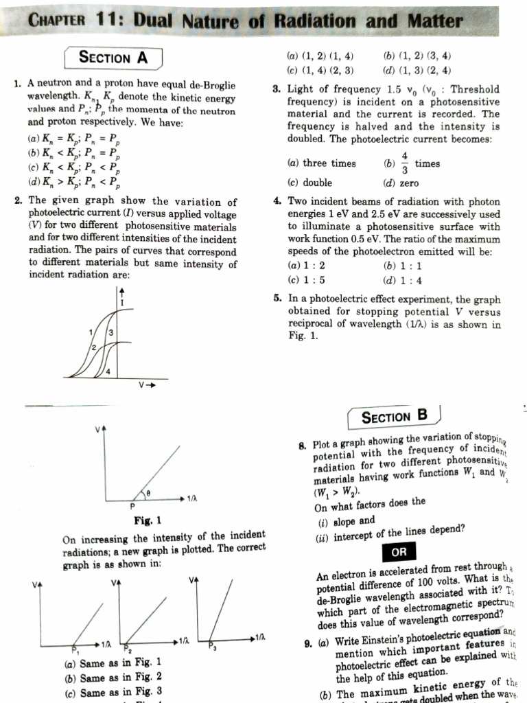 Assignment of Photon and Photoelectricity For A.I.S.S.C e - 2025 | PDF ...
