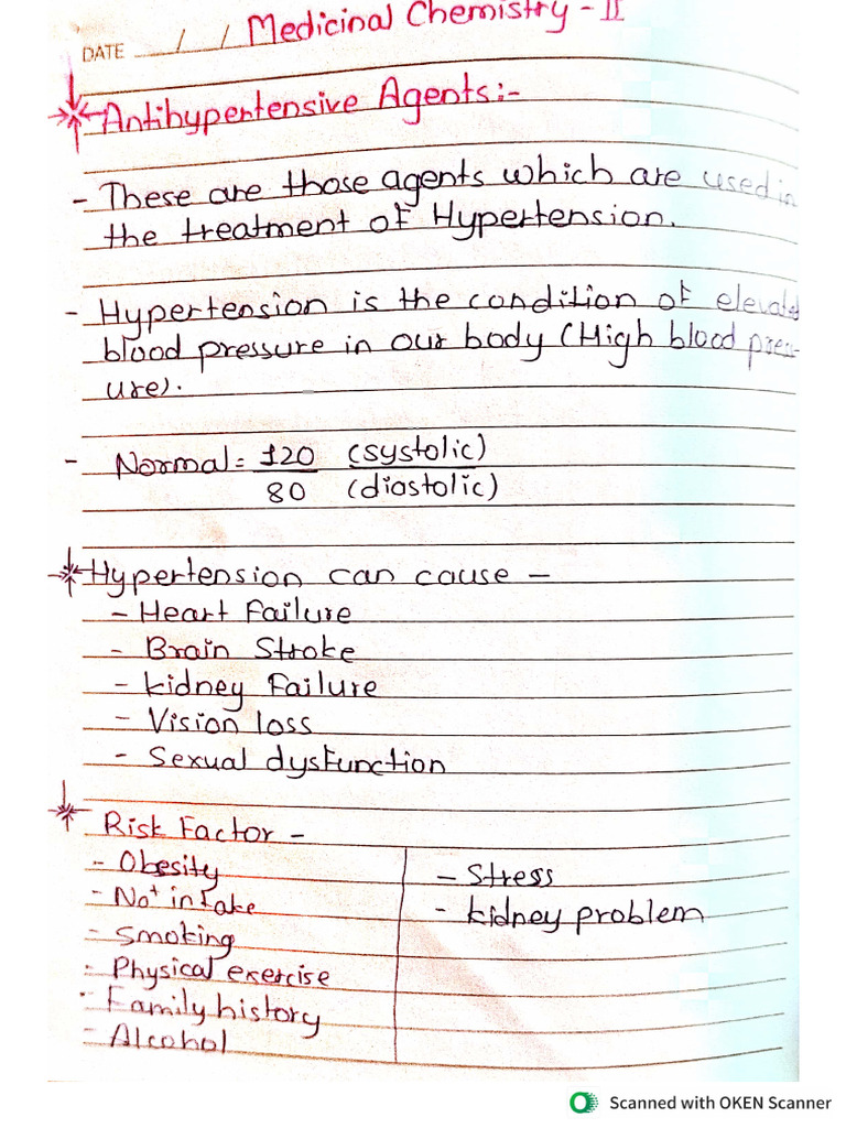 MediChem Notes | PDF