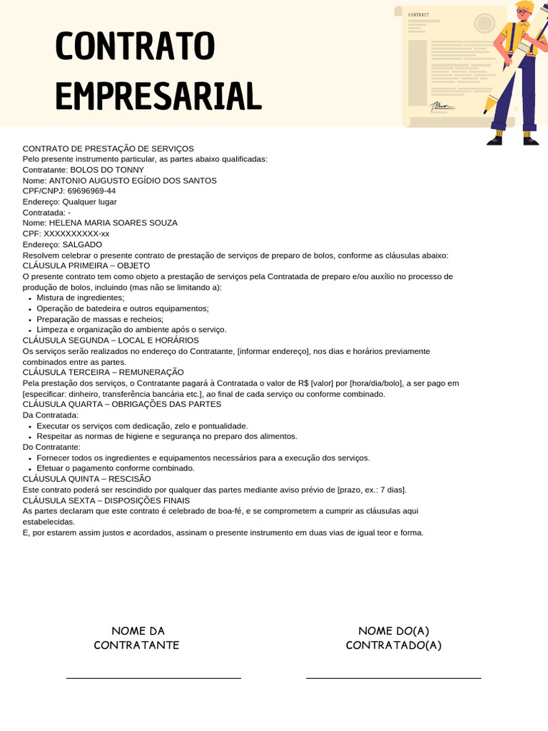 EFL Class Contract Worksheet in Black and White Simple Style PDF | PDF