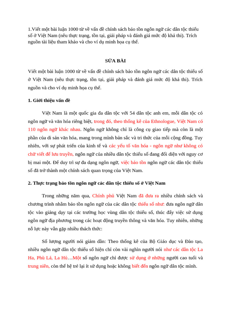 S A Bài NNHUD | PDF