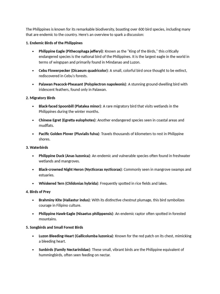 Birds Pdf Birds Ornithology