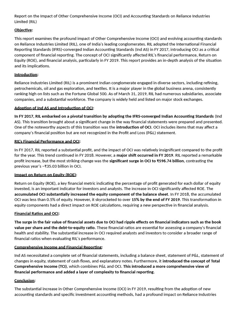 Accounts Assignment Case-3 | PDF | Income Statement | Financial Statement