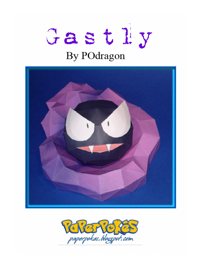 Gastly-A4 Lines | PDF