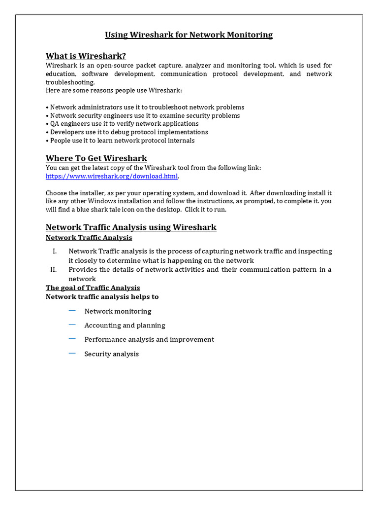 What Is Wireshark (Lab Manual) | PDF | Transmission Control Protocol | Internet Protocols