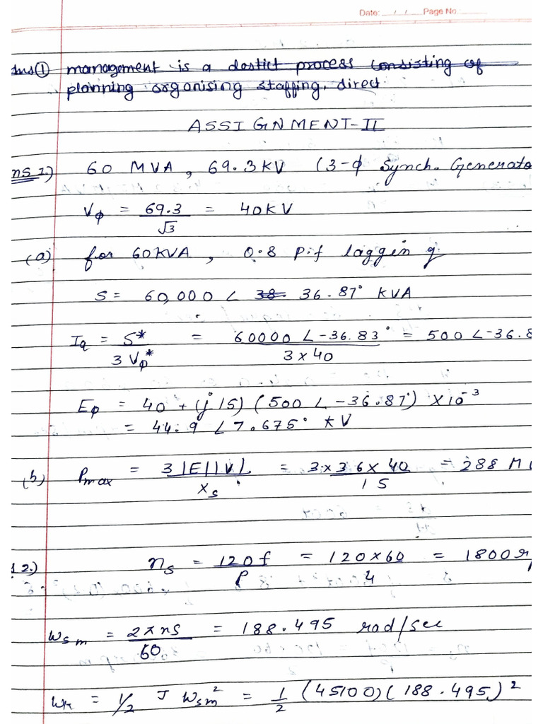 Assignment Power System | PDF