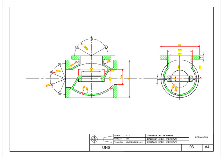 UTS CAD ALYNA KIRANA | PDF