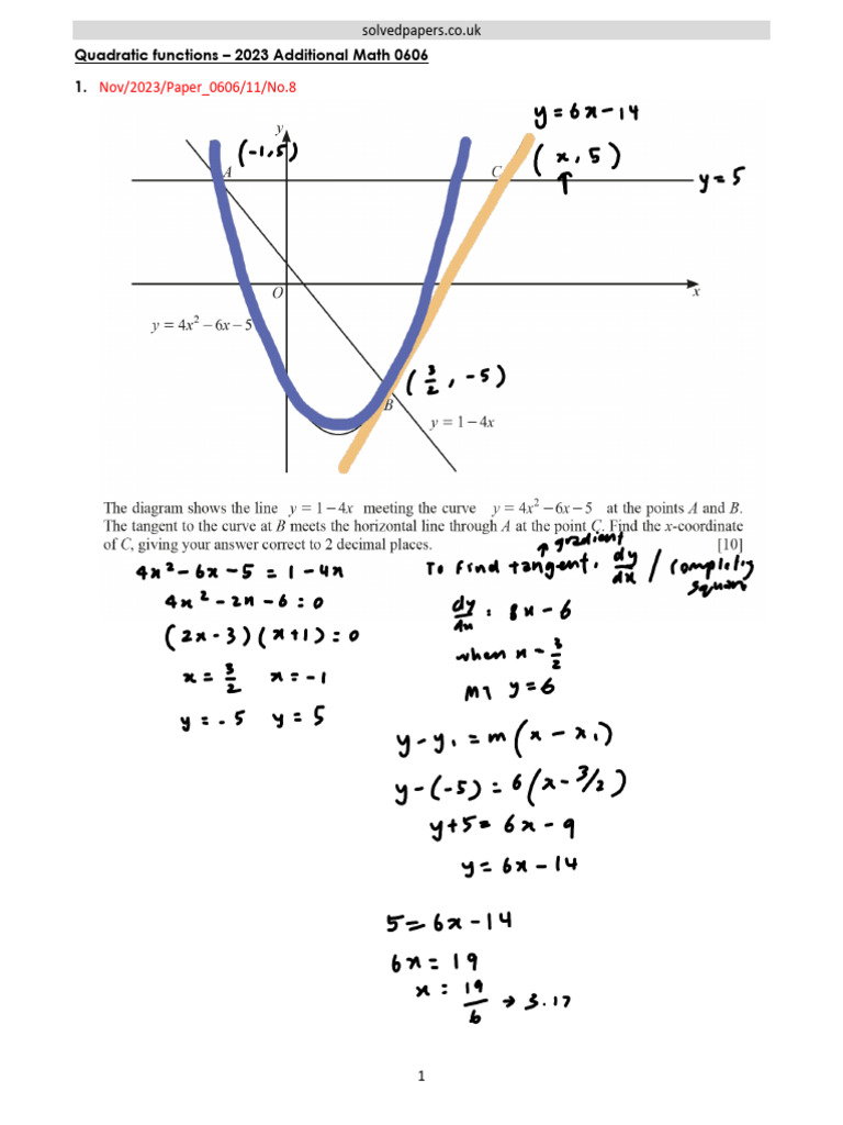 2023-Quadratic-functions-Add-Math-0606_241123_182233 | PDF