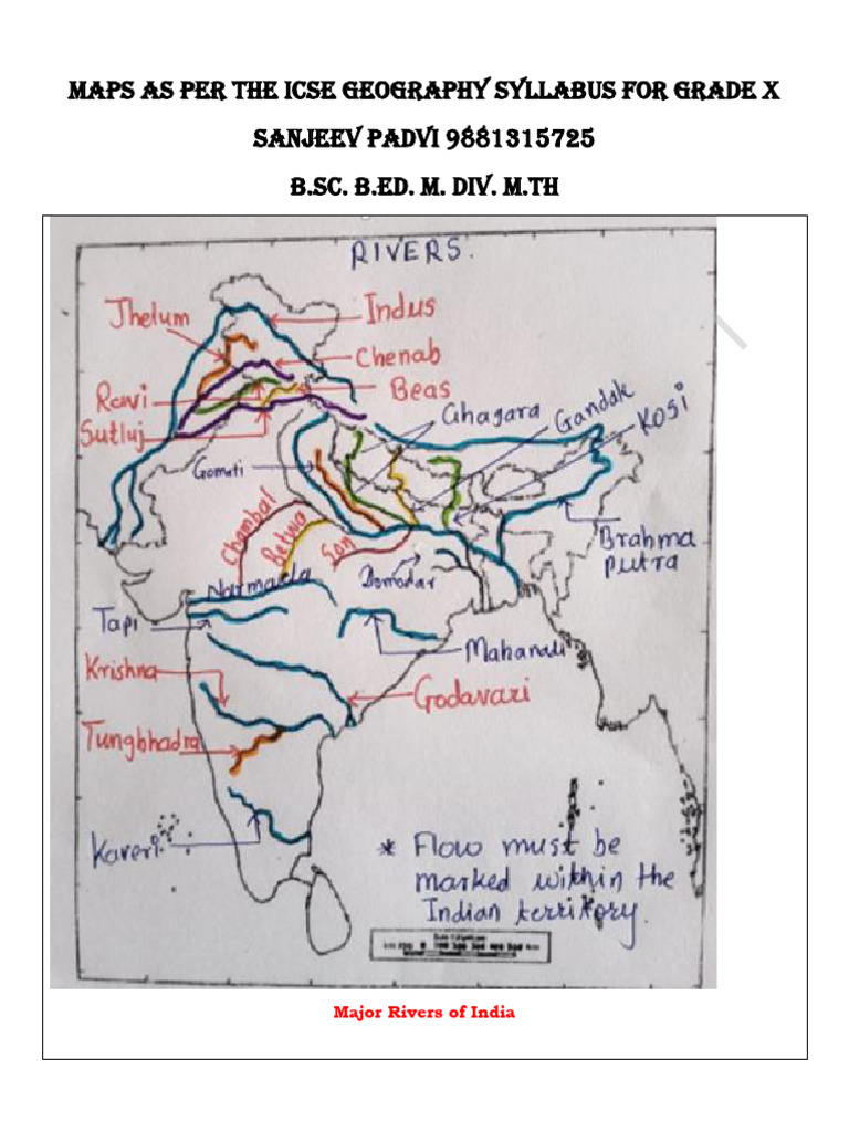 Class 10 Geography Map Pointing Guide | PDF