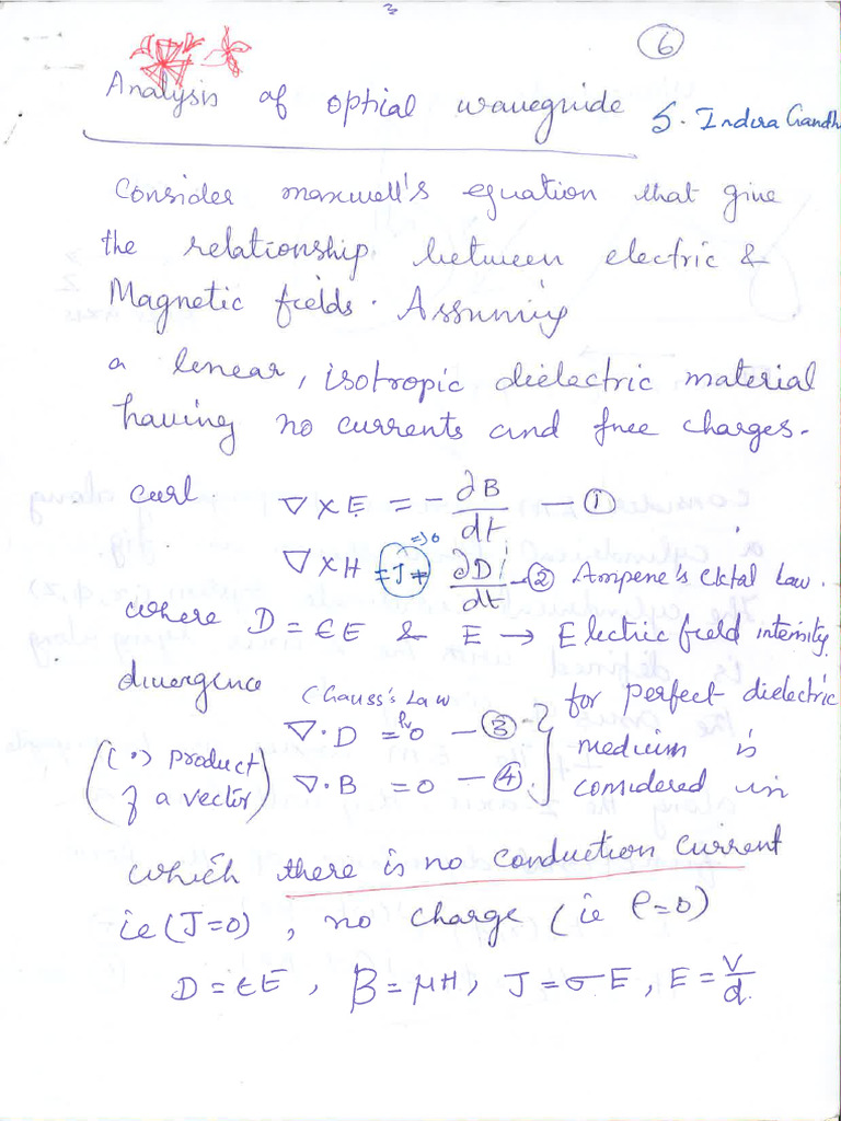 Mode Theory of Circular Waveguide Scan | PDF