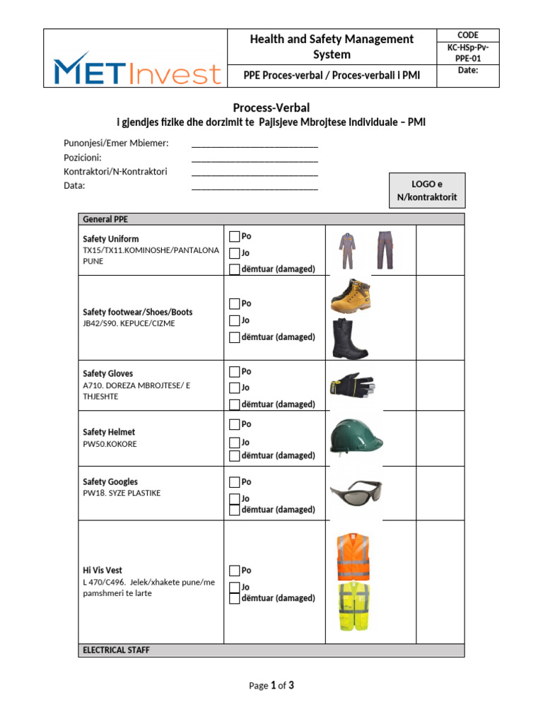 12 Formulari I Pmi I Revizionuar | PDF