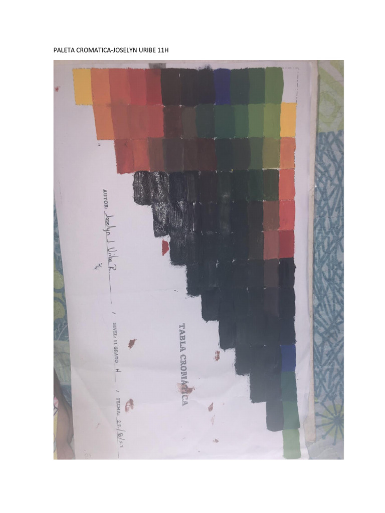 Paleta Cromatica | PDF