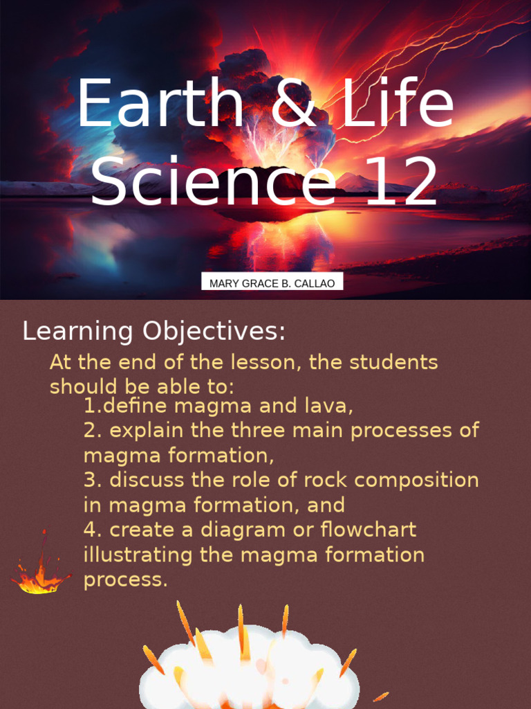 magma-and-volcanoes | PDF | Magma | Planets
