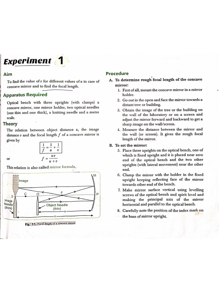 STD 12 Physics Practical Part B | PDF
