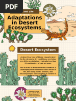 Case Study - Adaptations and Human Activity in The Thar Desert | PDF | Desert | Landscape