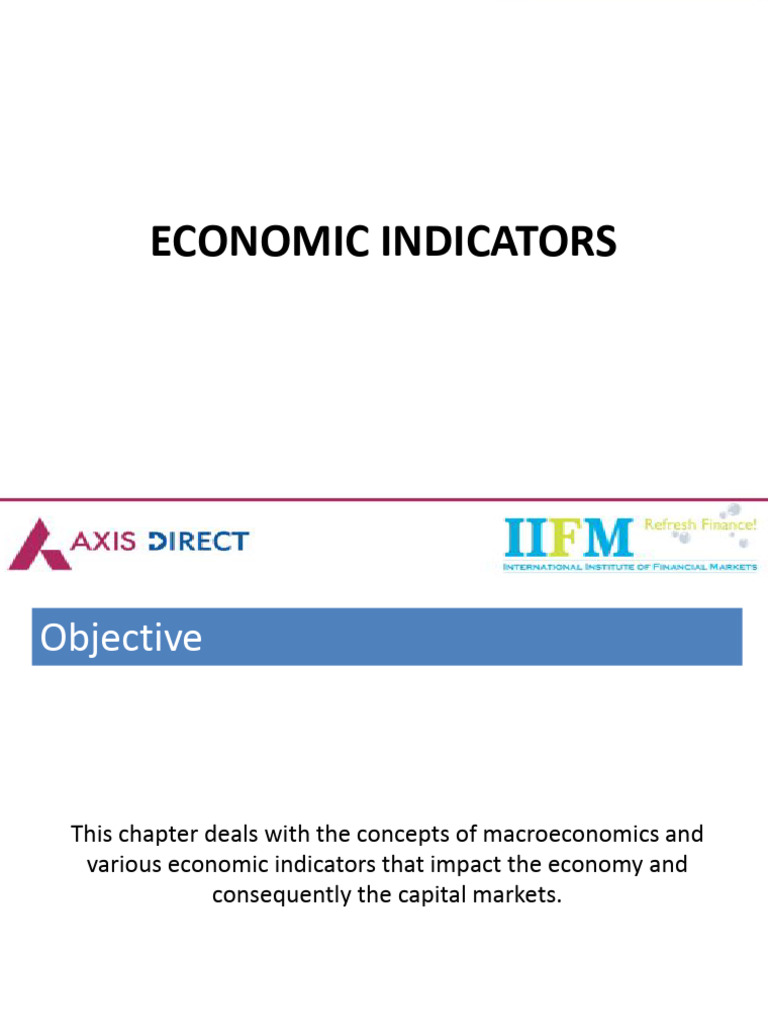 Economic Indicators | PDF | Macroeconomics | Reserve Bank Of India