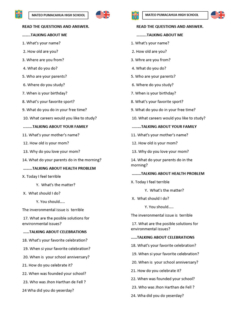 INTERVIEW- ORAL EXAM | PDF