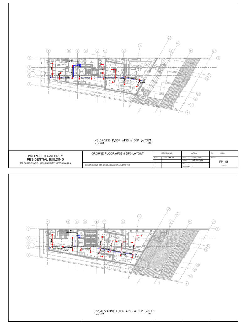 Pasadena AFSS & DSP Layout 10-02-24 | PDF
