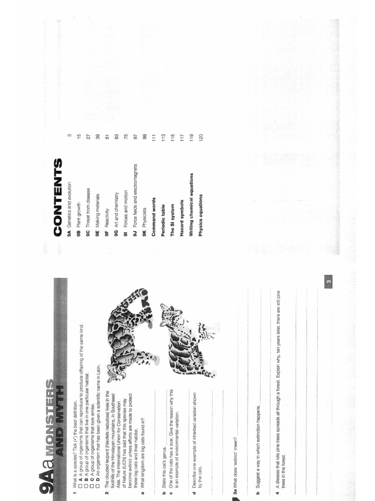 Exploring Science Y9 Workbook 2 | PDF