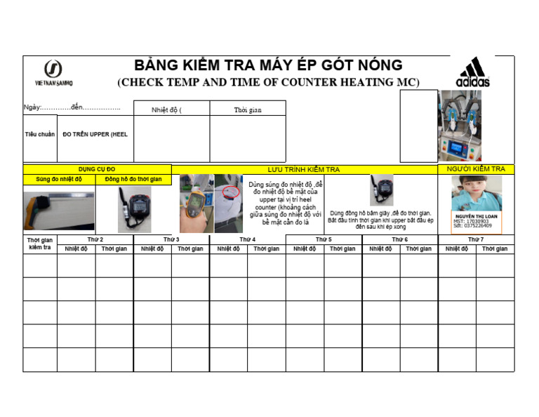 Counter Heating MC - Checklist | PDF