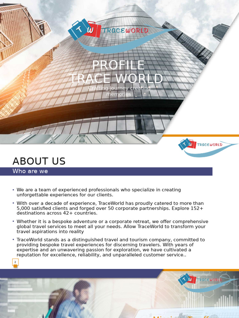 Trace World Presentions | PDF | Payments | Service Industries